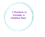 Nutrition Essentials for Modified Diets – Dysphagia Ramblings