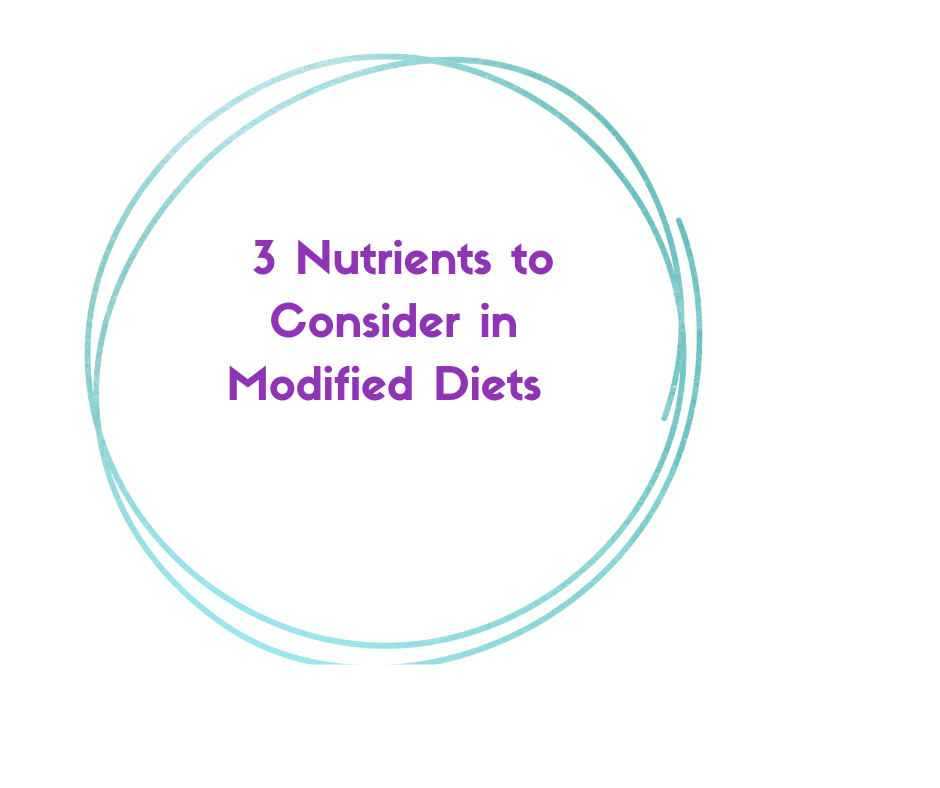 Nutrition Essentials for Modified Diets – Dysphagia Ramblings