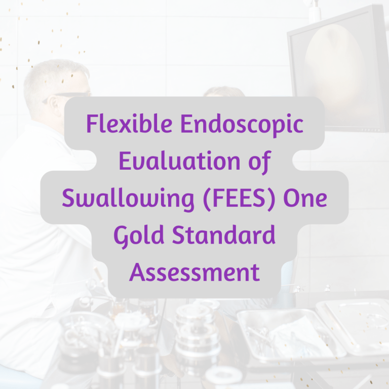 Flexible Endoscopic Evaluation of Swallowing (FEES) One Gold Standard ...